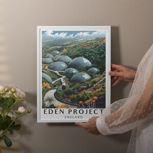 Eden Project Prints - Cornwall Wall Art - Framed Prints of Eden Project ...