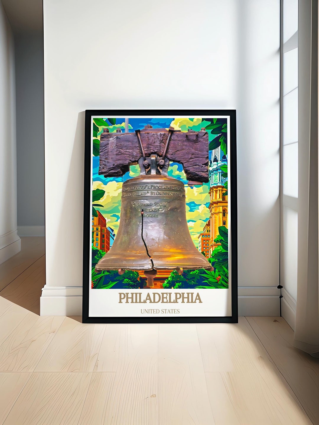 Iconic Philadelphia Posters - From Liberty Bell Decor to Pennsylvania ...