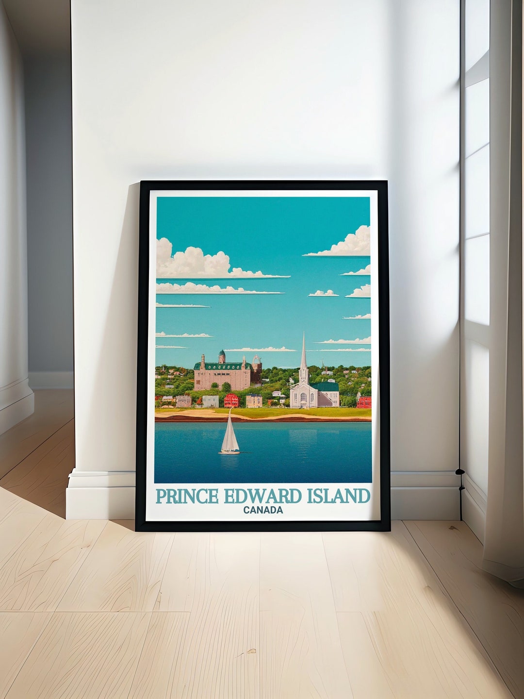 Prince Edward Travel Poster - Charlottetown Posters and Gifts - Prince ...
