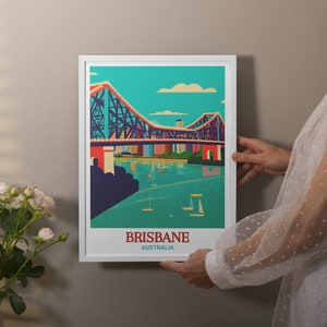 Brisbane Print - Story Bridge Australia Print - Story Bridge Poster ...