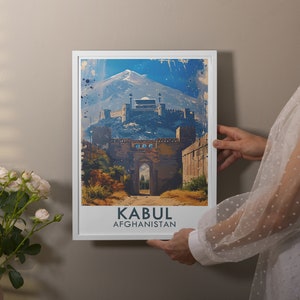 Kabul Art Collection Kabul Citadel Travel Print Kabul Wall Art Kabul ...
