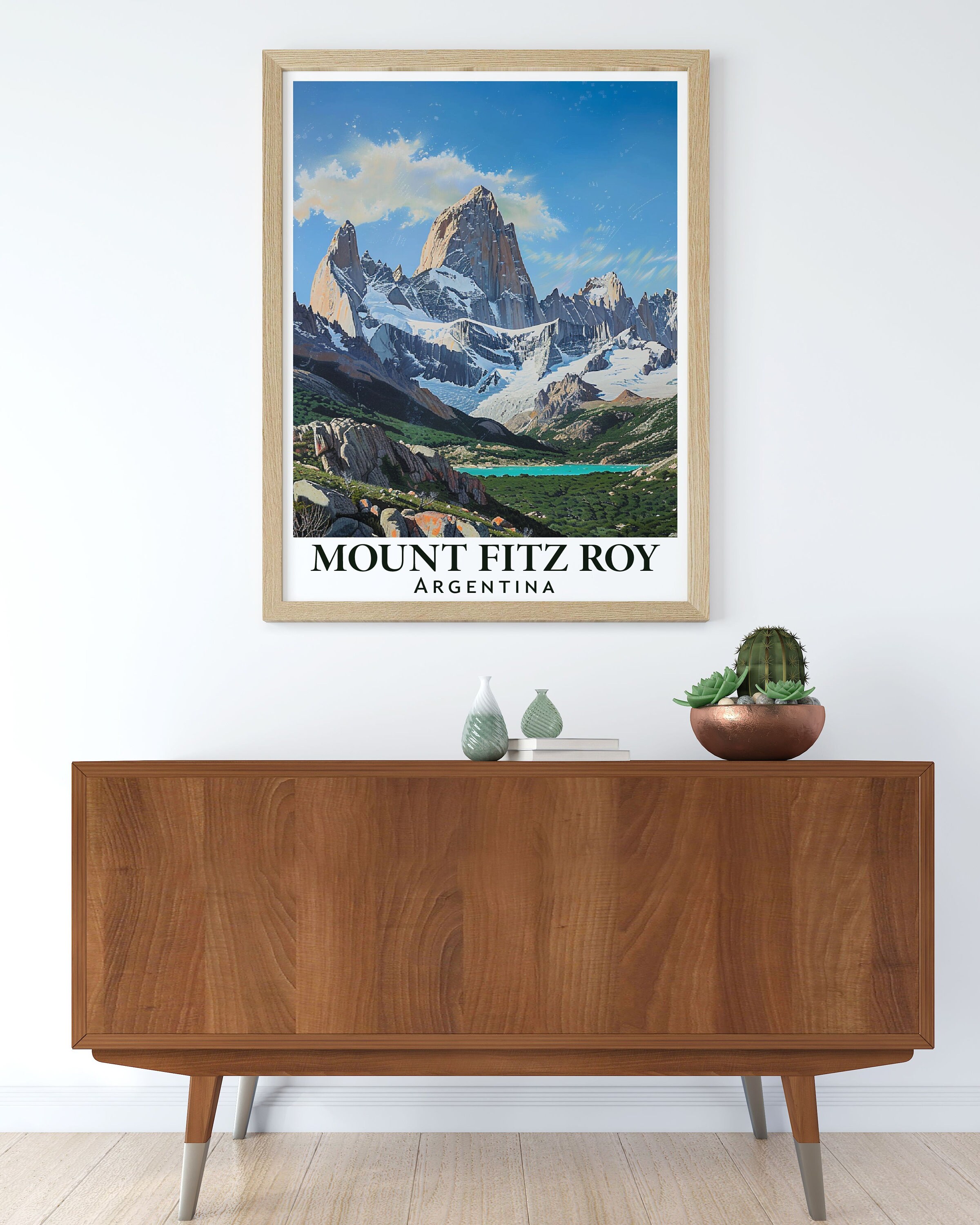 Mt Fitz Roy Poster Mount Fitz Roy Decor Mt Fitz Roy Art Mt Fitz Roy ...