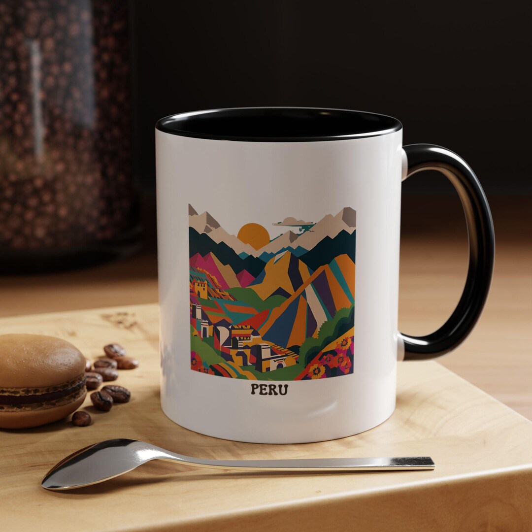 Peru Mug - Peru Coffee Mug - Peru Tea Mug - Peru Art Mug - Peru Gift ...