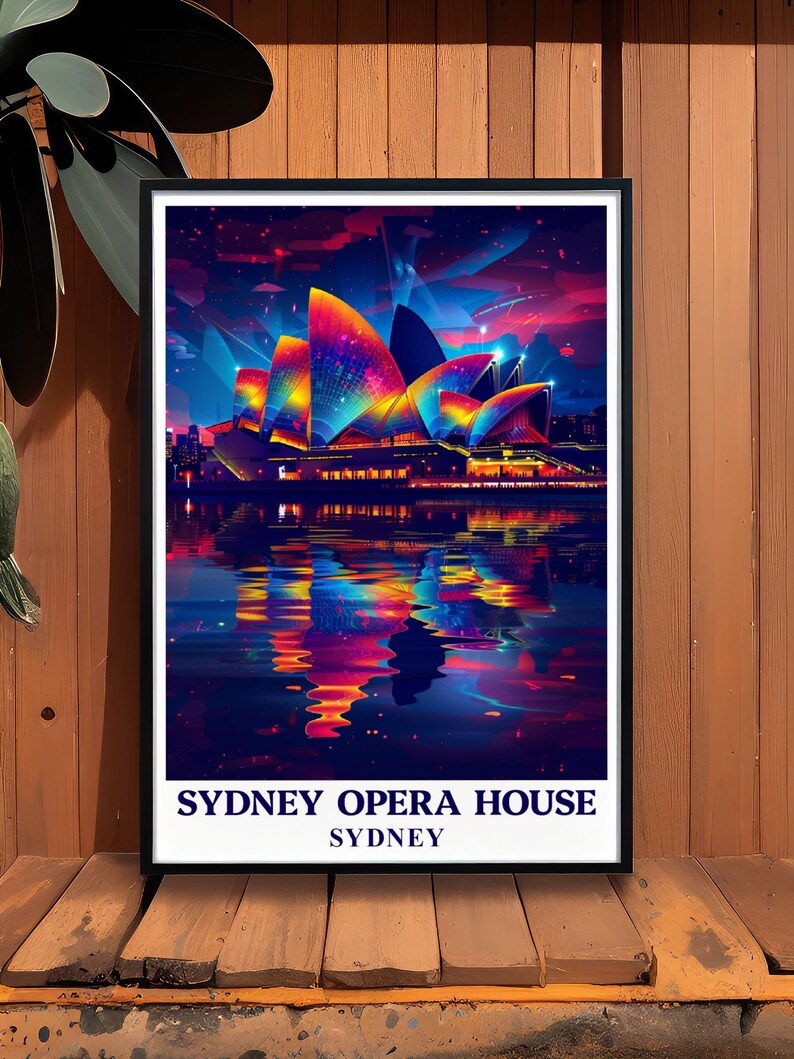 Sydney Opera House Art Sydney Opera House Print Australia Travel Art ...