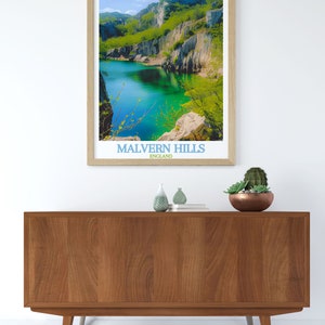 Malvern Wall Art - Gullet Quarry Iconic Poster - Beautiful English ...