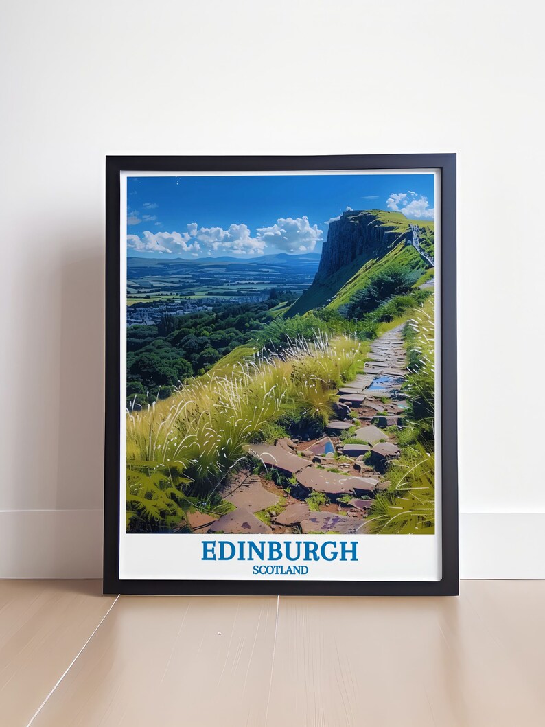 Traditional and Modern Edinburgh A Fusion of Cityscapes in Prints ...