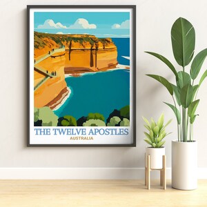 The Twelve Apostles Print - Gibson Steps Art Print - Gibson Steps ...