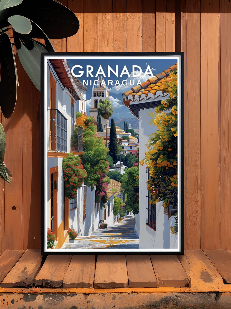 Nicaragua Poster - Corn Islands Print - Nicaragua Art Print - Corn ...