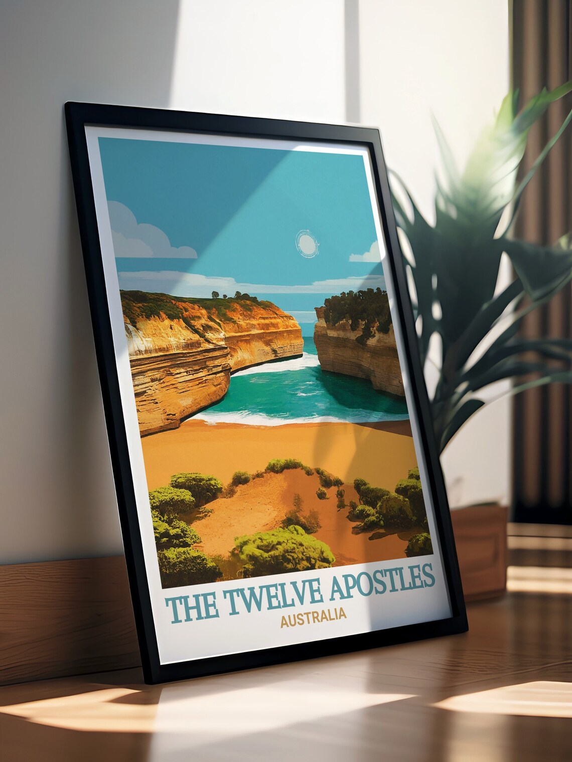 The Twelve Apostles Poster - Twelve Apostles Art - Loch Ard Gorge ...