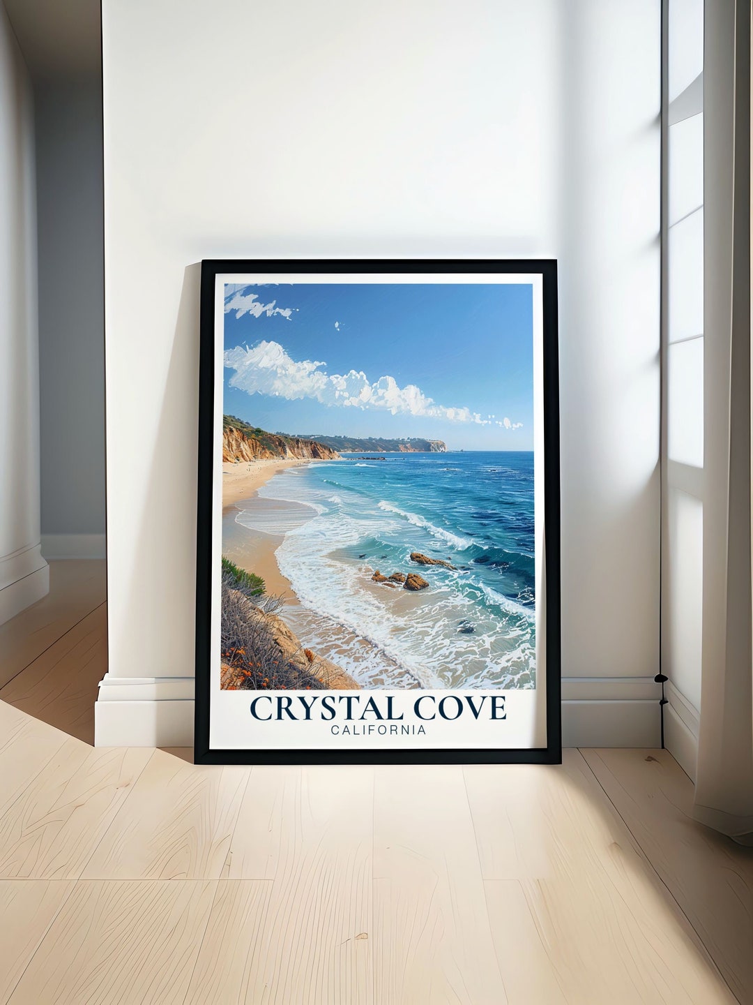 Crystal Cove Poster - Framed Crystal Cove Art - Crystal Cove Print ...
