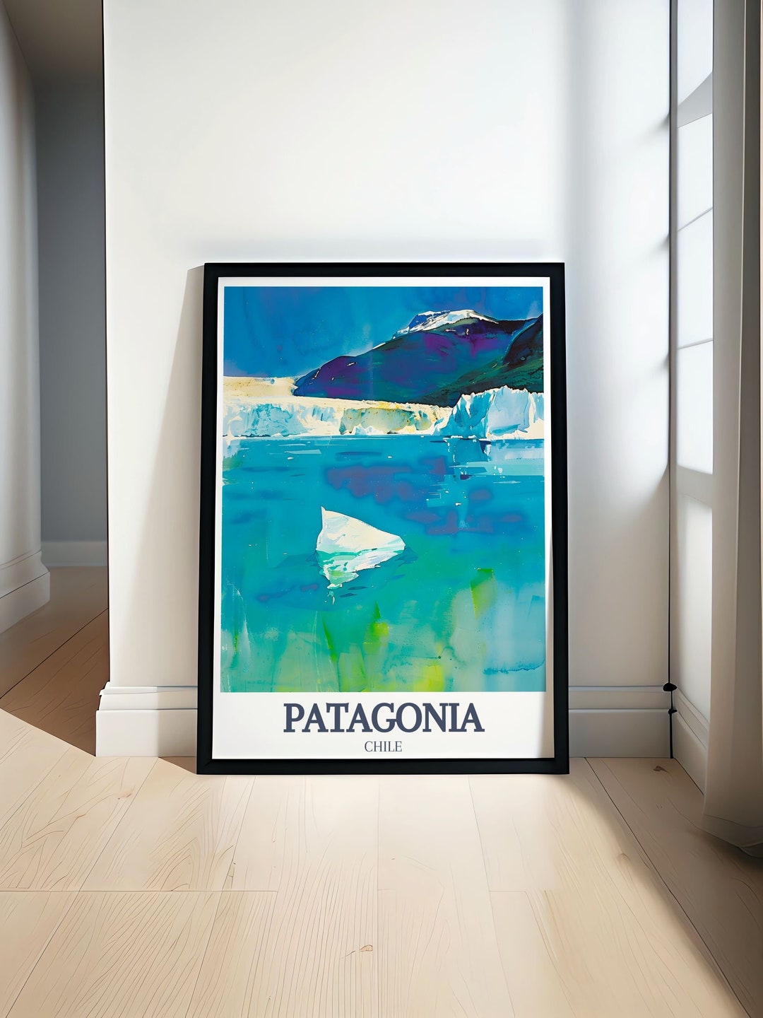 Patagonia Wall Art - Andean Mountains Travel Posters - Lago Argentino ...