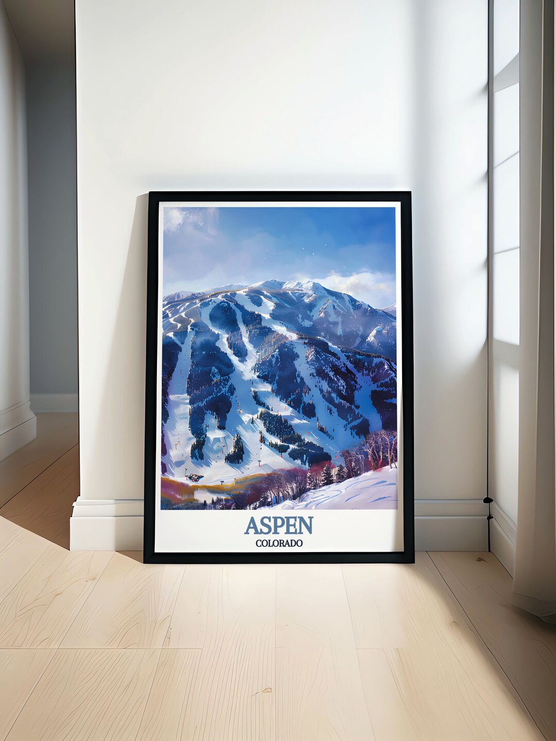 Aspen Home Decor - Aspen Mountain Art - Scenic Colorado Prints - Aspen ...