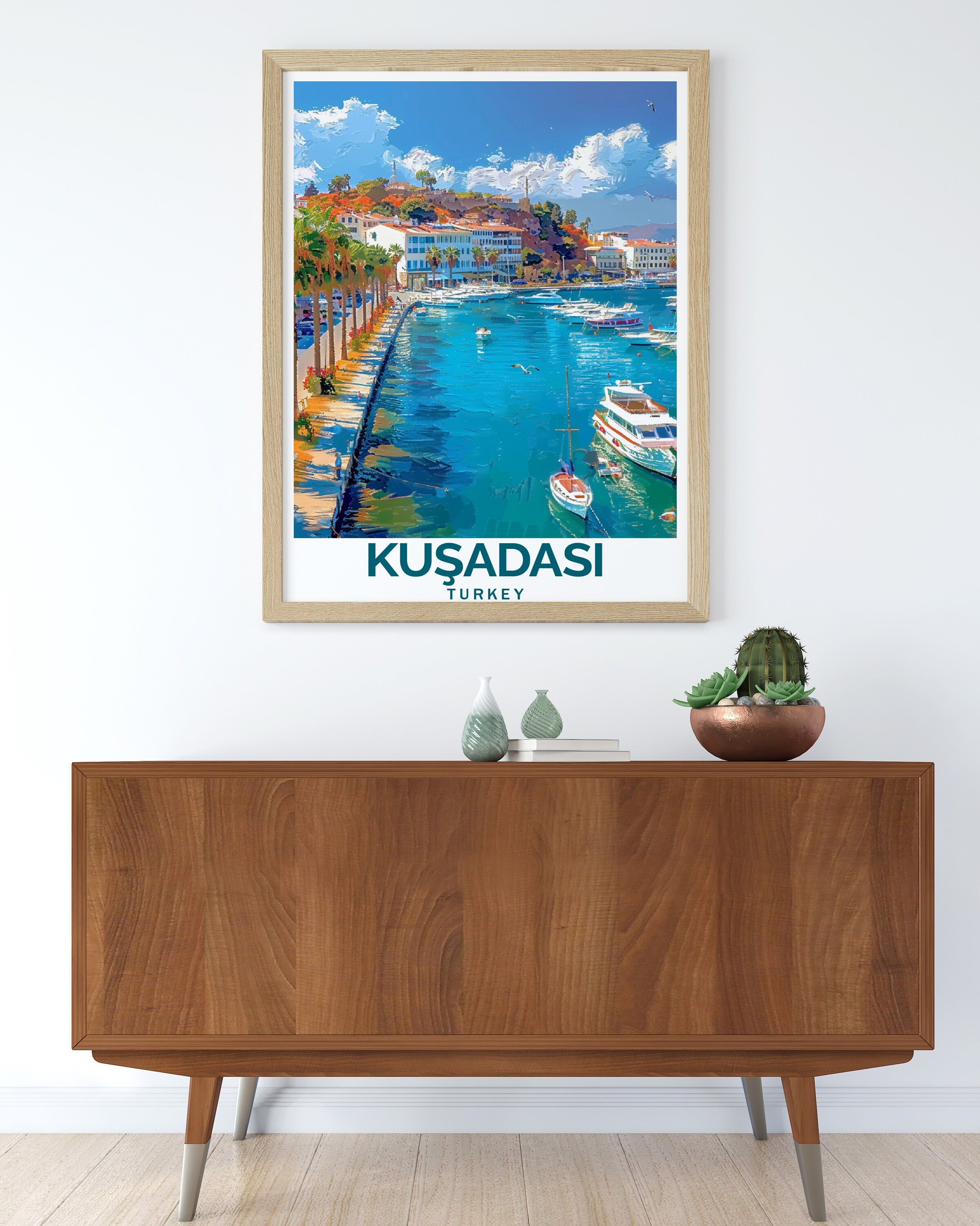 Kusadasi Art Kuşadası Decor and Turkey Art Work Kusadasi Marina Travel ...
