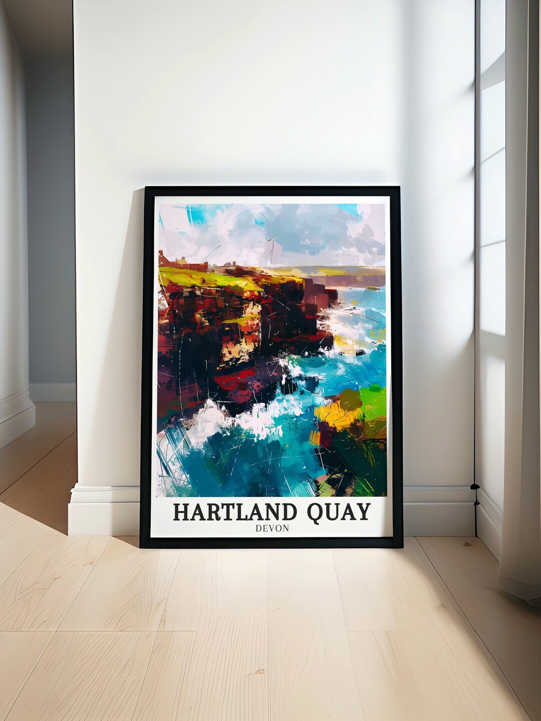 Hartland Quay Art - Hartland Point Art - South West Coast Path ...