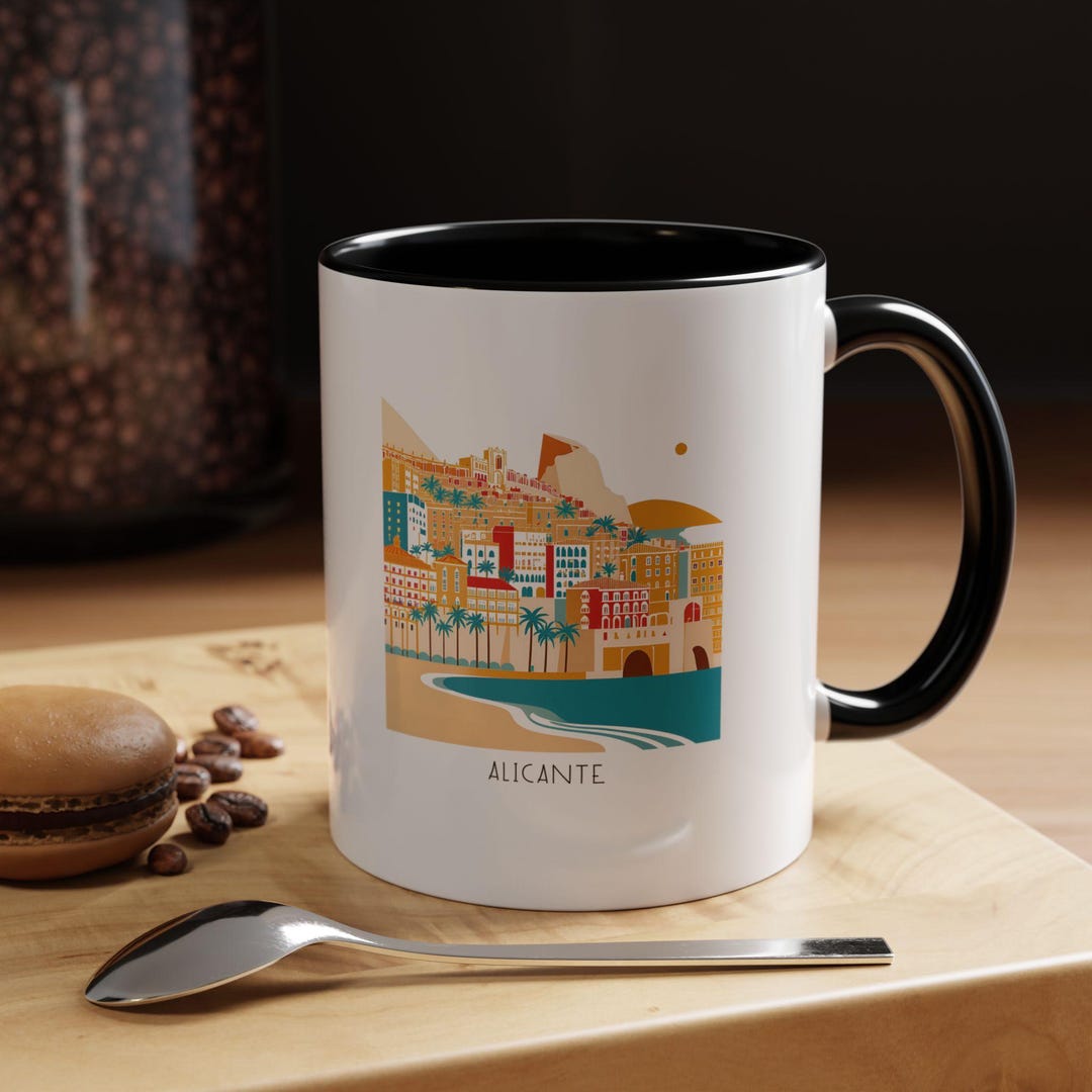 Alicante Mug - Spain Latte Mug - Alicante Coffee Mug - Spain Gift Mug ...
