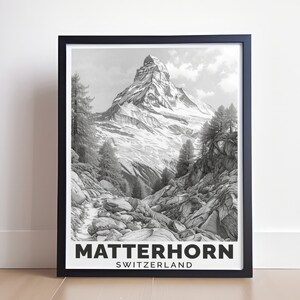 Matterhorn Mountain Posters - Matterhorn Mountain Art for Beautiful ...