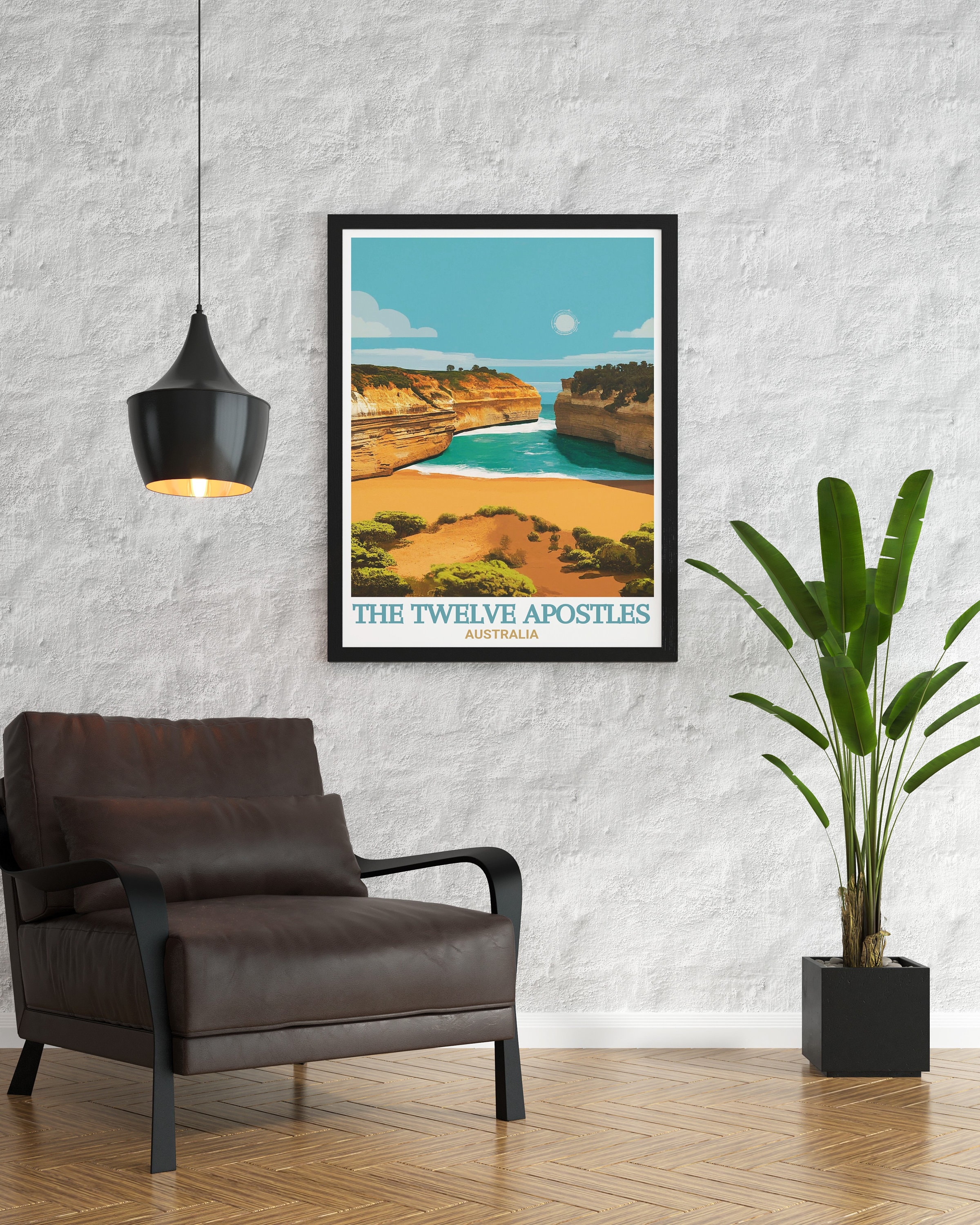 The Twelve Apostles Poster - Twelve Apostles Art - Loch Ard Gorge ...