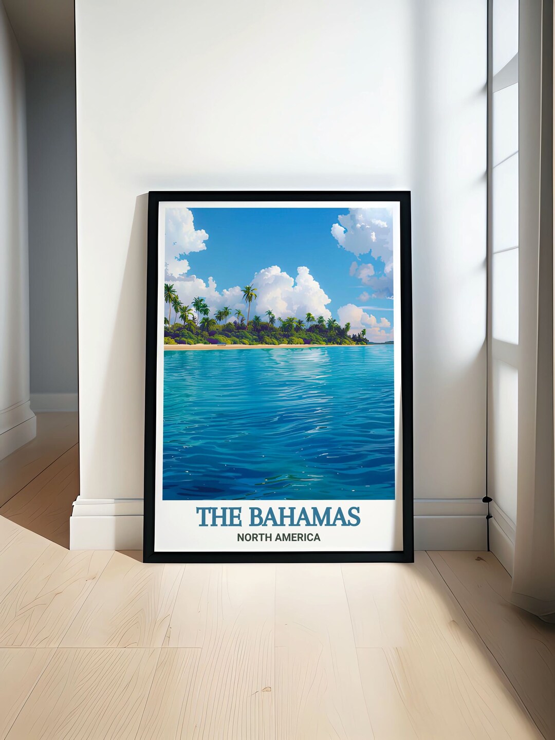 The Bahamas Travel Poster Andros Island Prints Andros Island Art and ...
