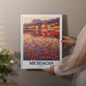 Michoacan Poster - Framed Michoacán Print - Mariposa Monarca Poster ...