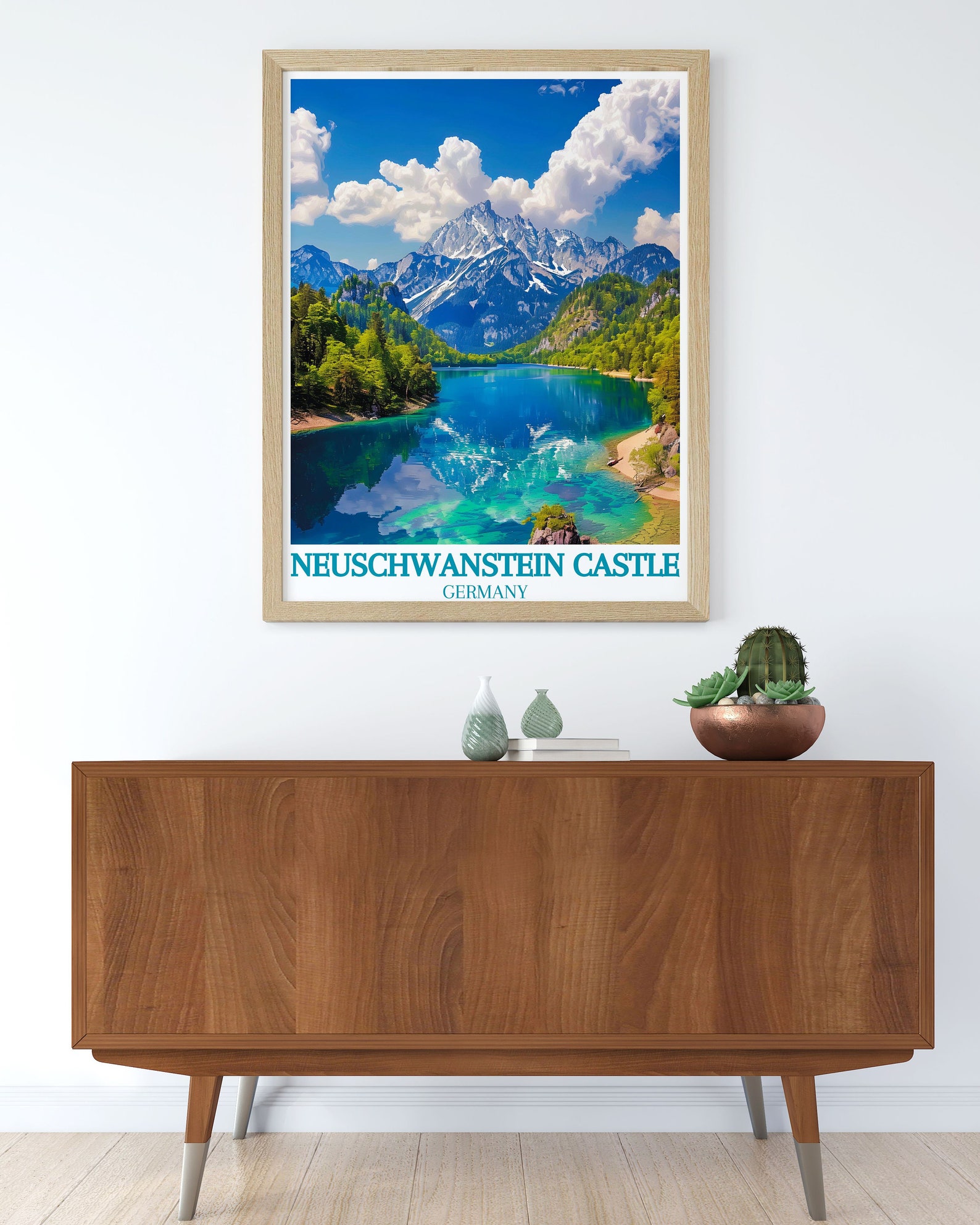 Neuschwanstein Castle Art Experience Germanys Iconic Castle in Print ...