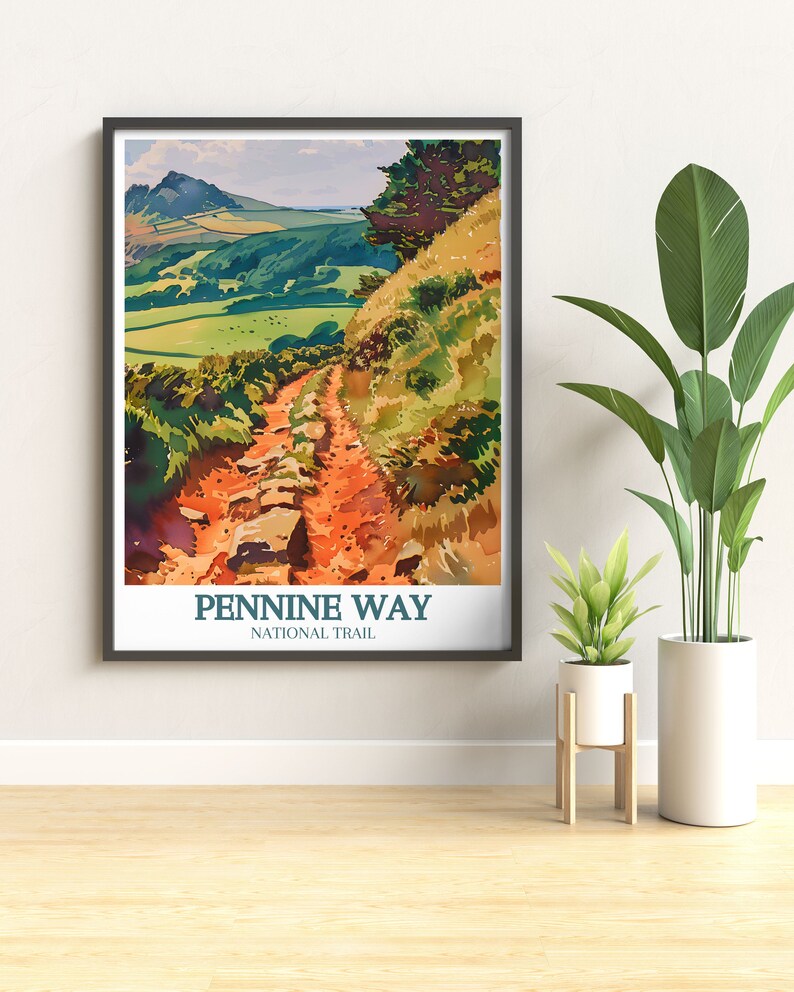 Pennine Way Poster - Print of Pen Y Ghent - Pennine Way Framed Print ...