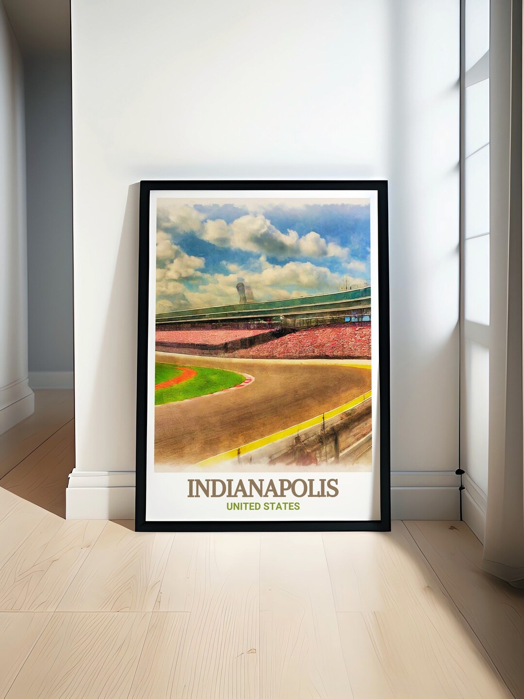 Indianapolis Posters - Indianapolis Motor Speedway Posters - Iconic ...
