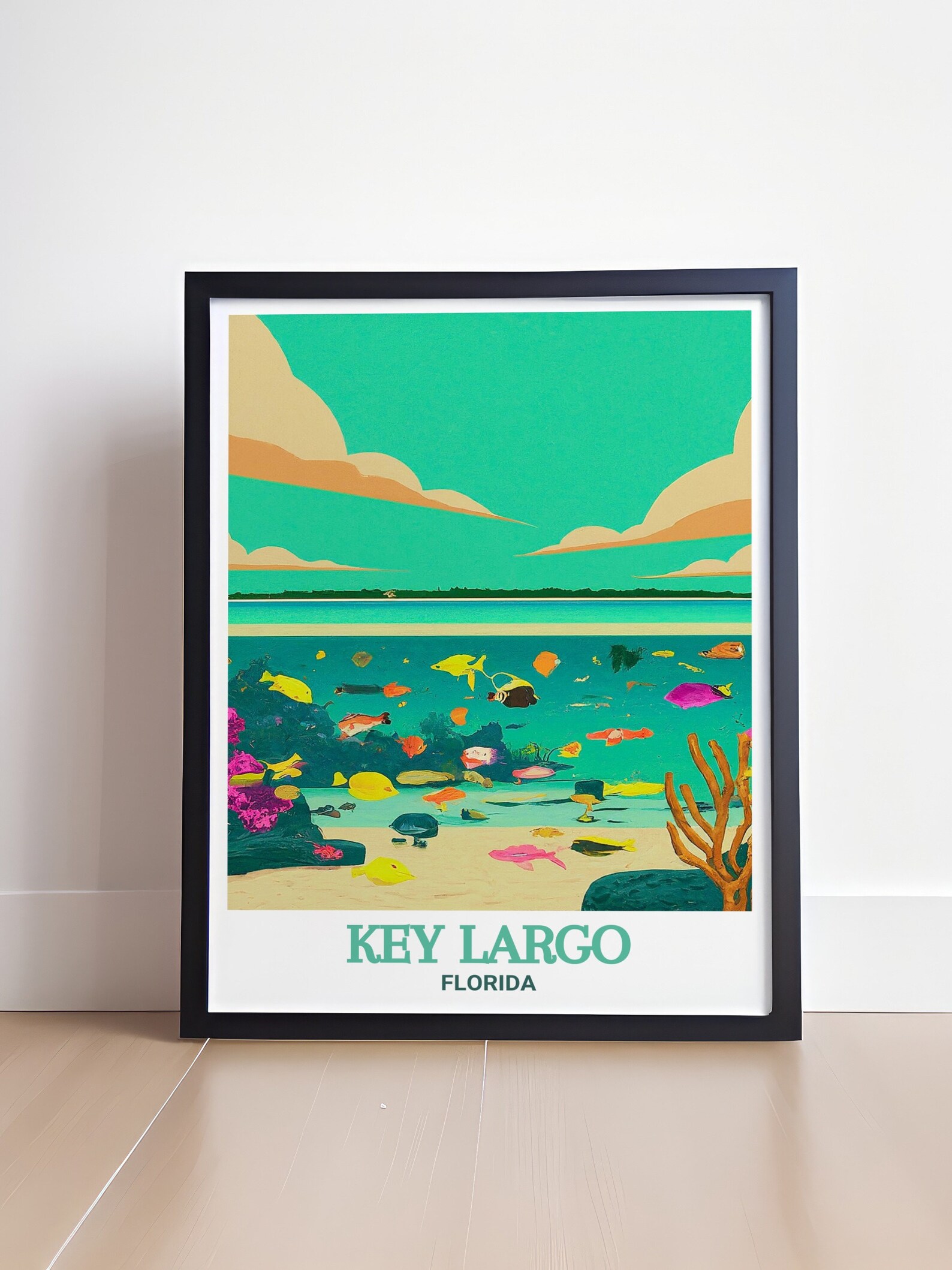 Key Largo Wall Art - John Pennekamp Coral Reef State Park Wall Art ...