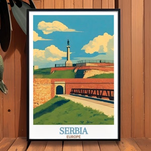 Serbia Wall Art - Belgrade Fortress Posters for Your Space - Belgrade ...