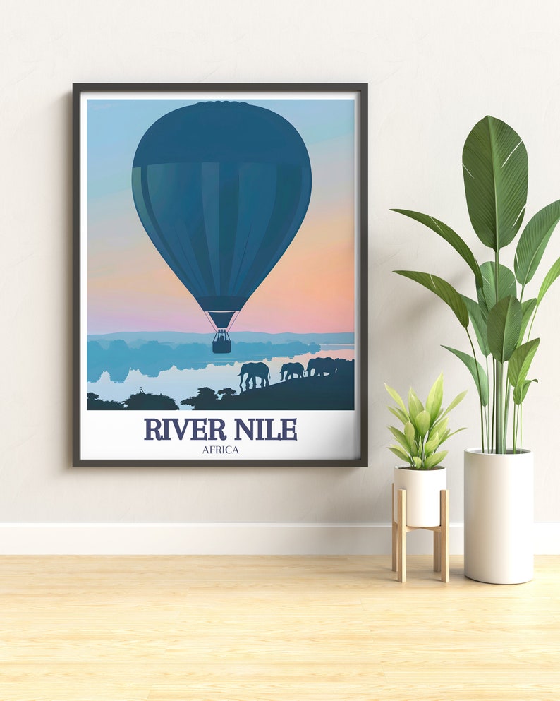 River Nile Travel Poster Jinja Digital Travel Posters White Nile Wall ...