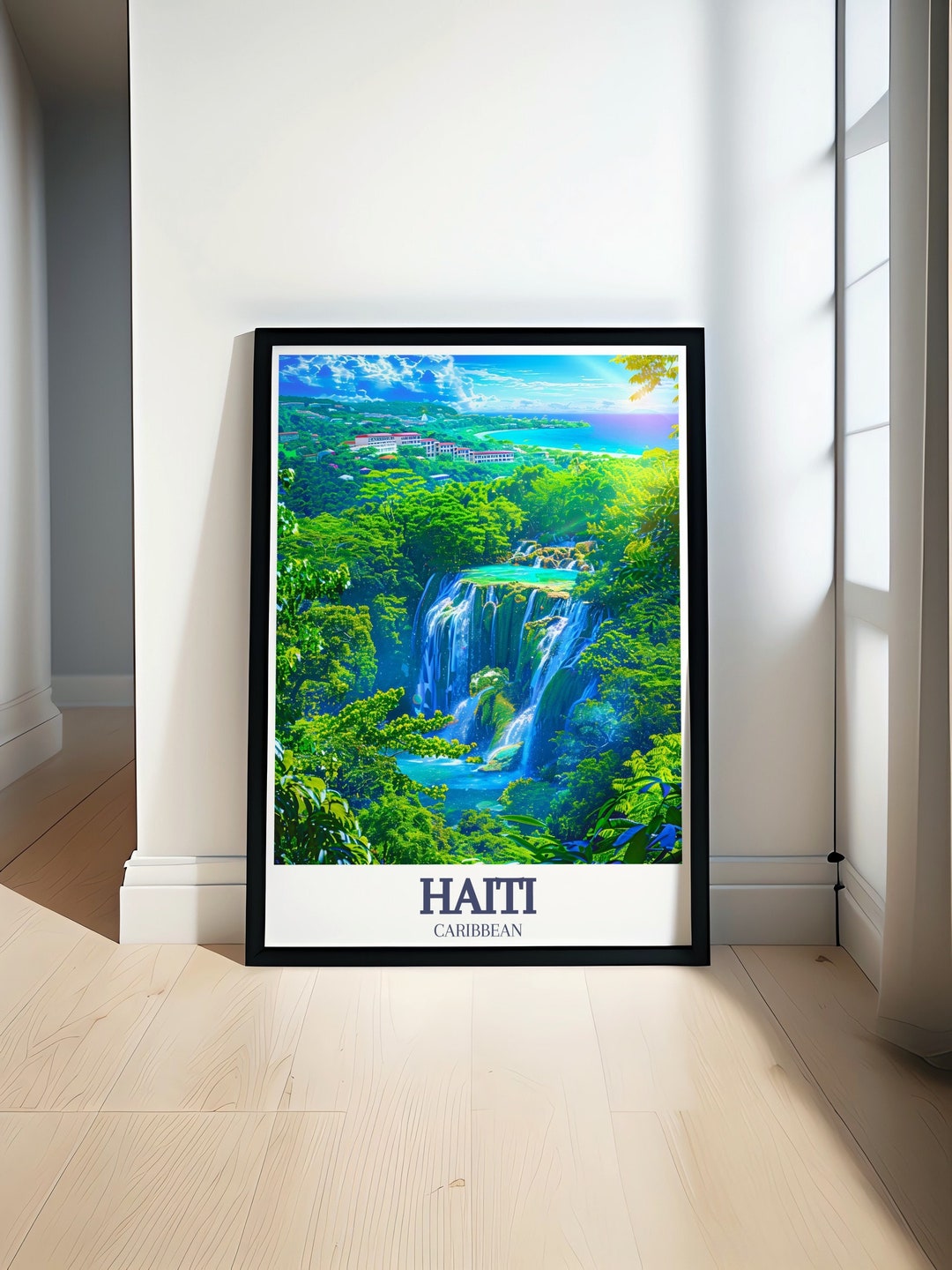 Haiti Wall Art - Bassin Bleu, Labadee Peninsula Art Print for Gifts ...