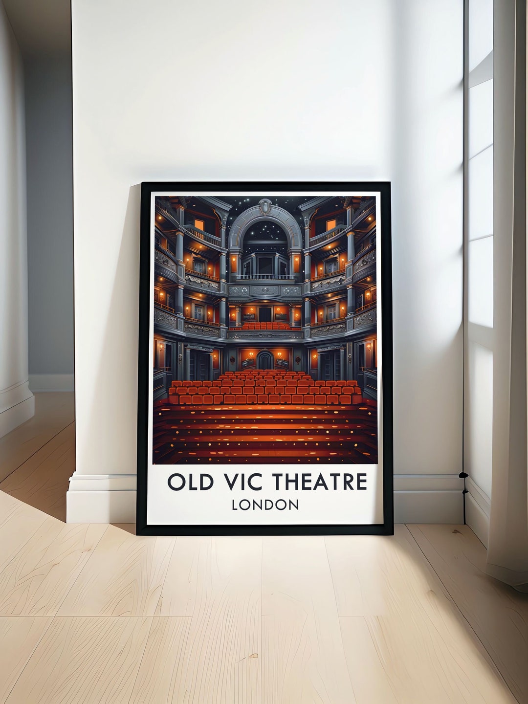 The Old Vic Poster - the Old Vic Framed Print - the Old Vic Main ...