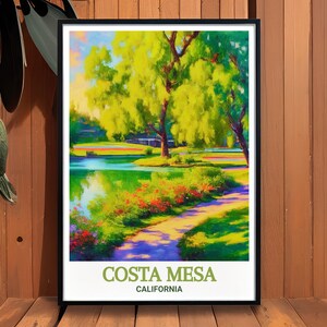 Costa Mesa Travel Art - Tewinkle Park Poster - Tewinkle Park Print ...