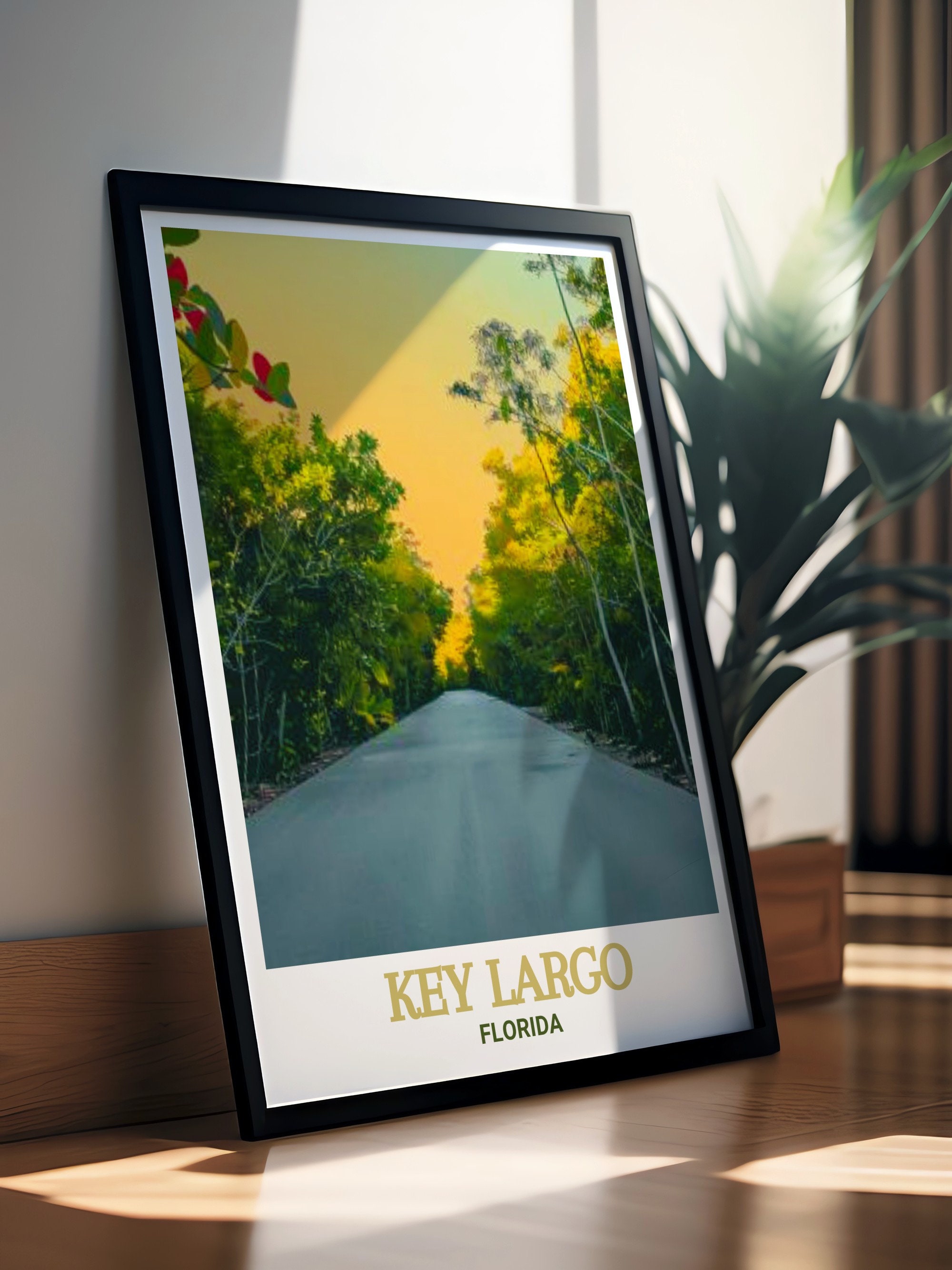 Key Largo Travel Poster - Dagny Johnson Key Largo Hammock Botanical ...