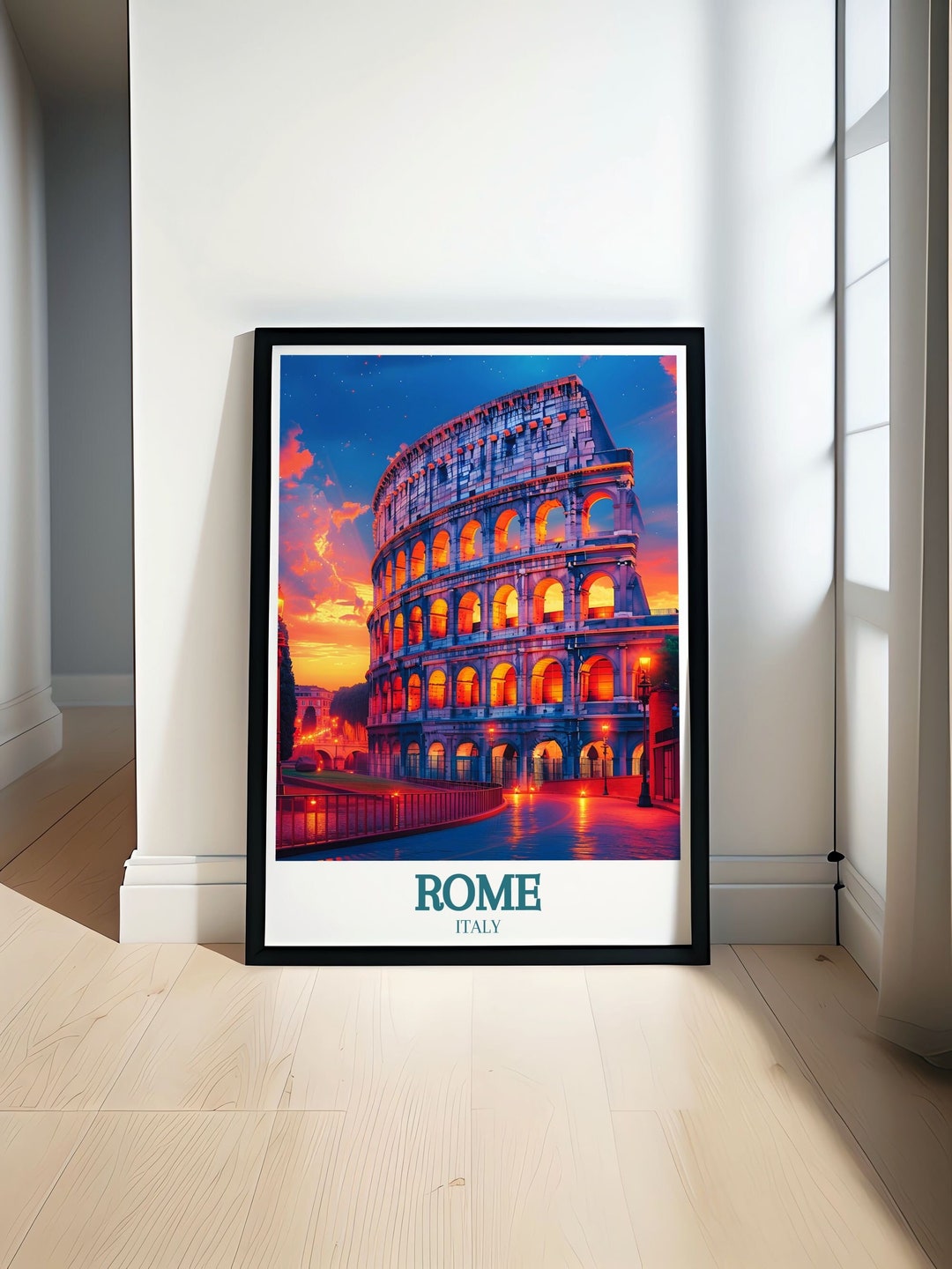 Rome Prints and Wall Art - Vatican City Travel Prints - Colosseum and ...