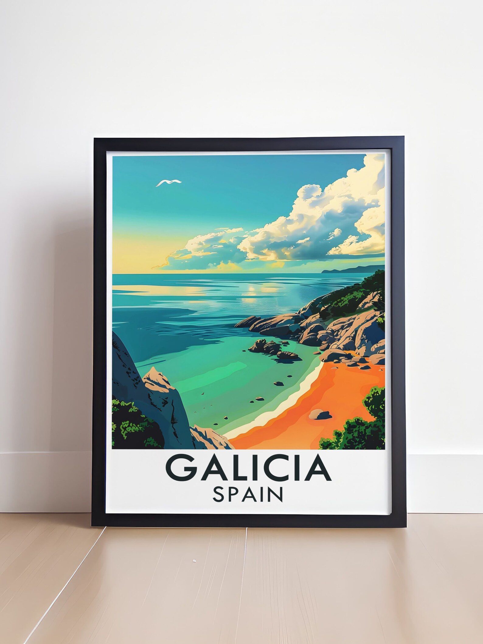 Galicia Posters - Galicia Print - Cíes Islands Print - Cíes Islands ...
