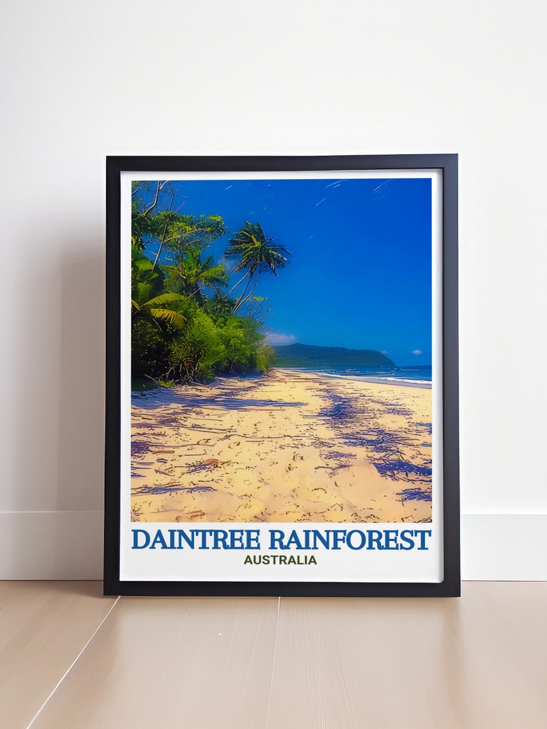 Daintree Rainforest Poster - Cape Tribulation Beach - Cape Tribulation ...