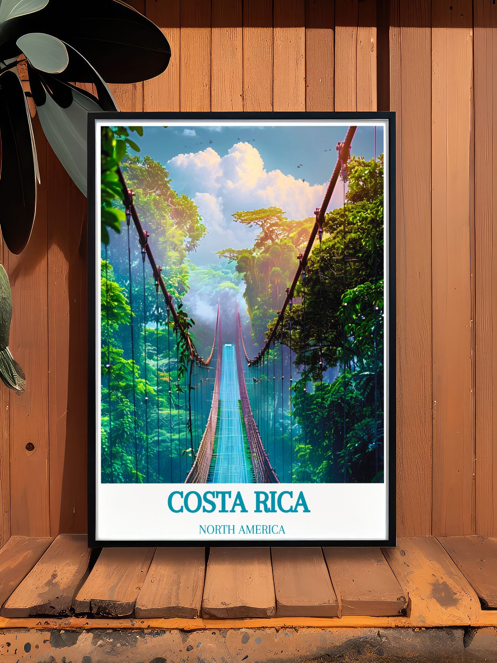 Costa Rican Beaches Canvas Waves and Sunsets in Art Rincon De La Vieja ...