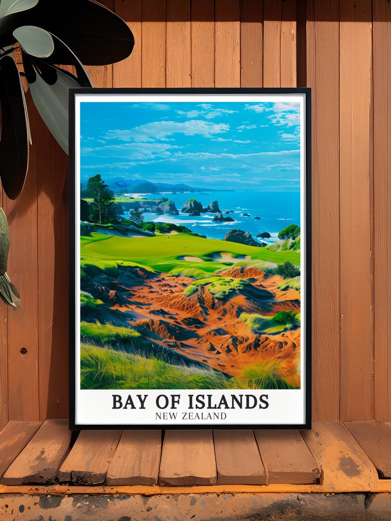 Bay of Islands Art - Rosewood Kauri Poster - Kauri Cliffs Art -bay of ...