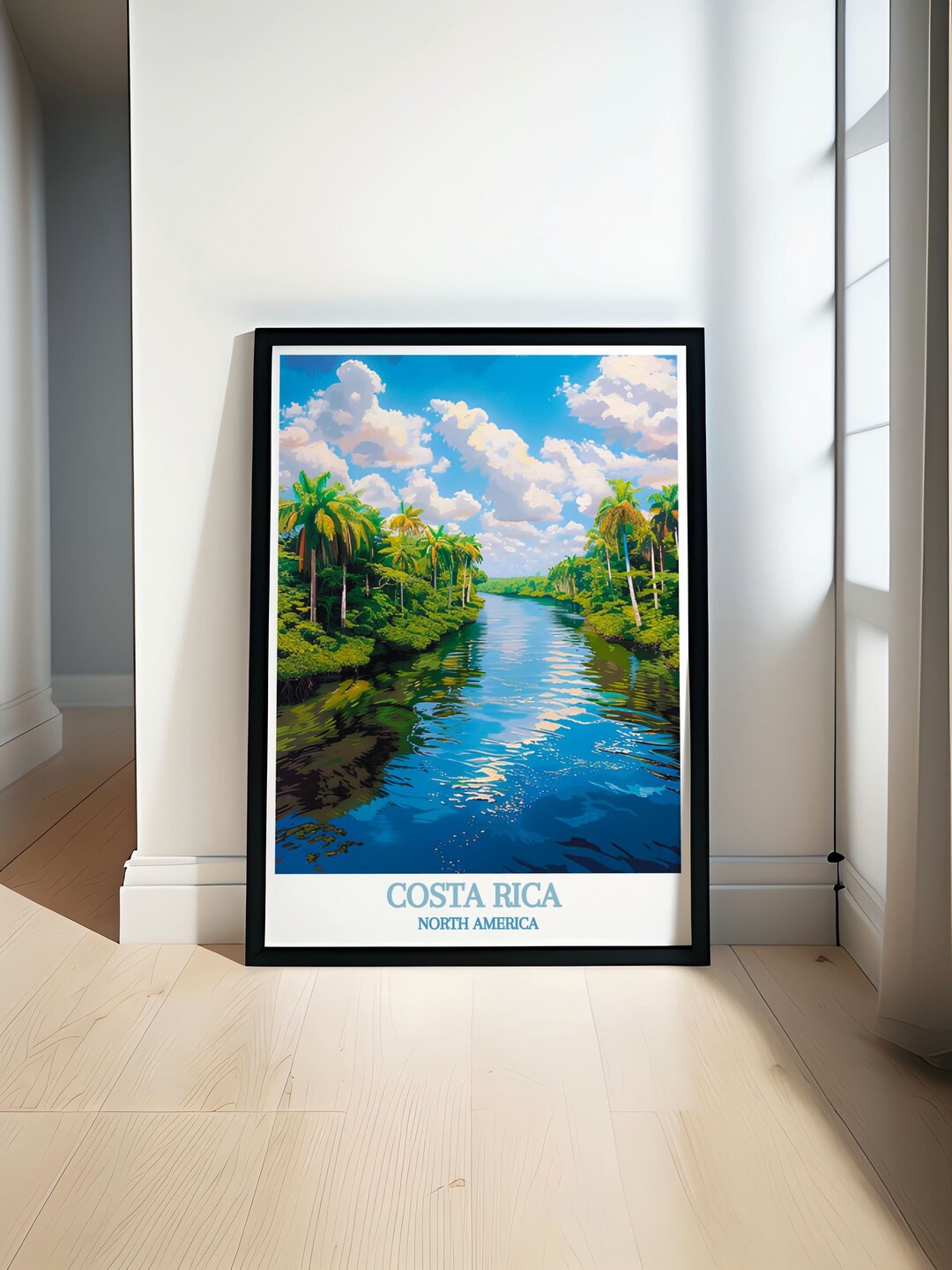 Costa Rican Rainforest Home Decor - Iconic Costa Rica Landmarks Prints ...