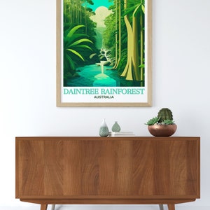 Daintree Rainforest Travel Art Mossman Gorge Prints Mossman Gorge Wall ...