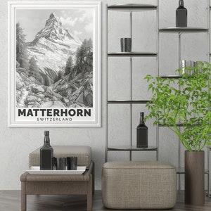 Matterhorn Mountain Posters - Matterhorn Mountain Art for Beautiful ...