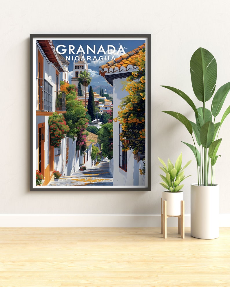 Nicaragua Poster - Corn Islands Print - Nicaragua Art Print - Corn ...