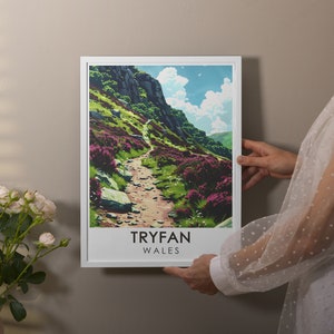 Tryfan Posters - Tryfan Prints and Heather Terrace Art - Tryfan Art and ...