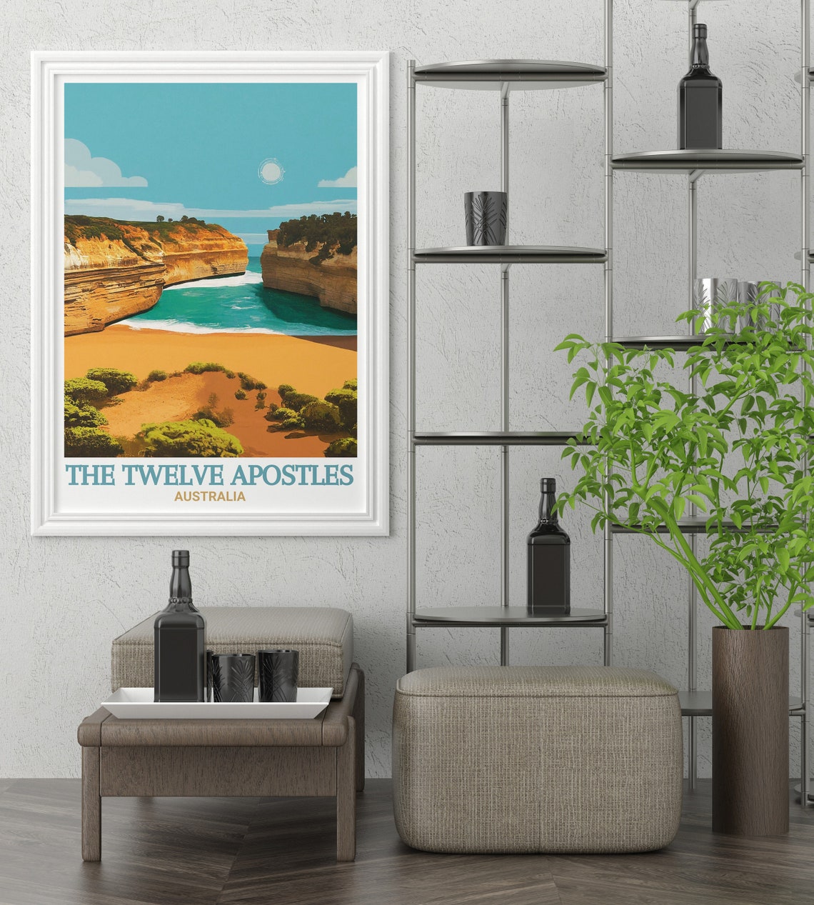 The Twelve Apostles Poster - Twelve Apostles Art - Loch Ard Gorge ...