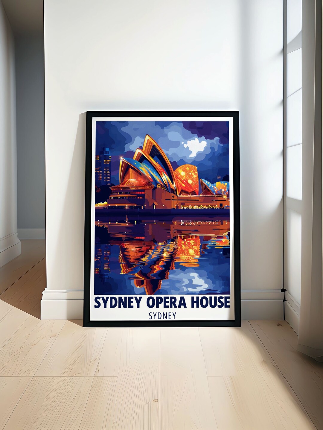 Sydney Opera House Travel Print- Sydney Opera House Gift - Australia ...