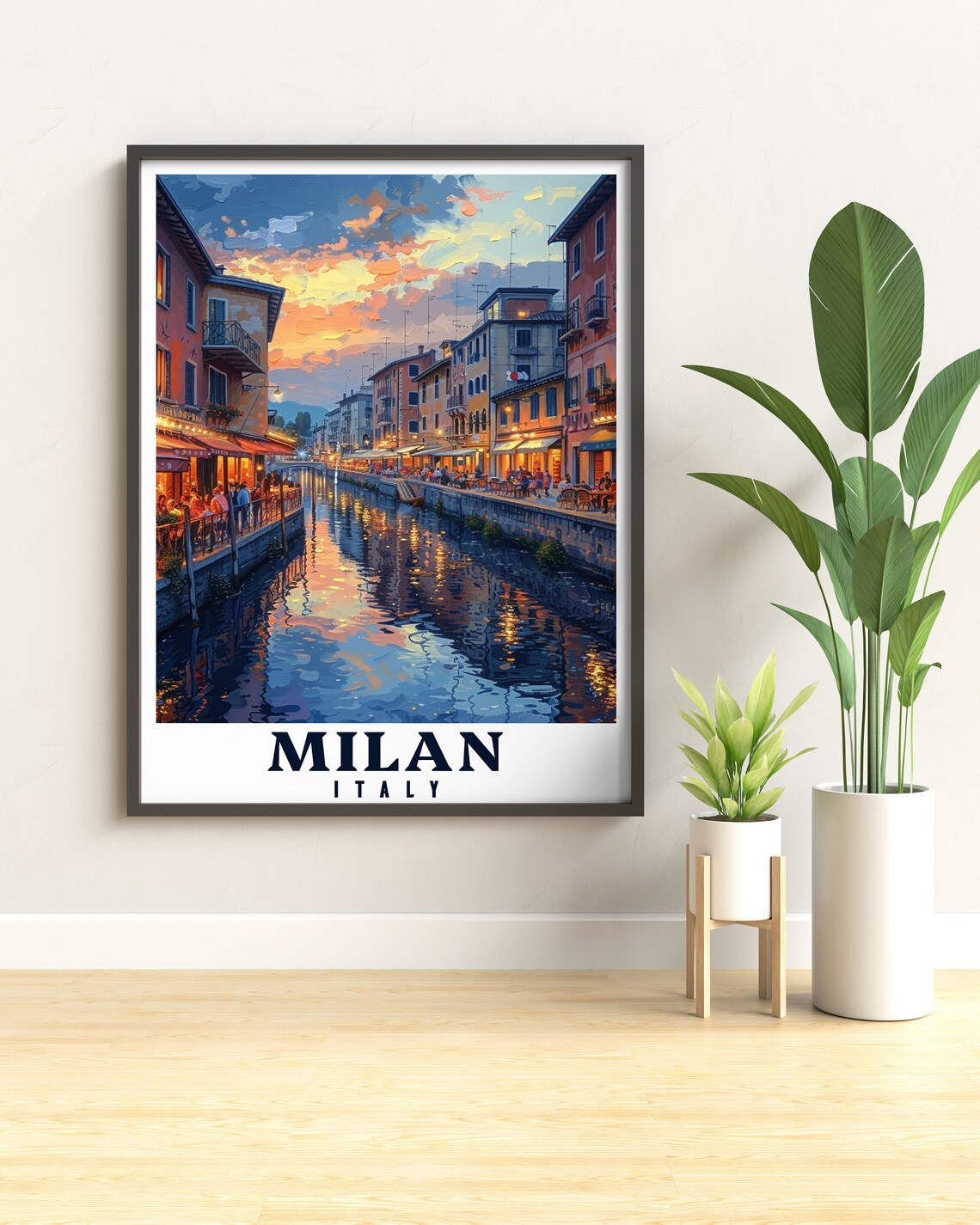 Milan Poster - Milan Print - Milan Framed Print - Milan Italy Prints ...