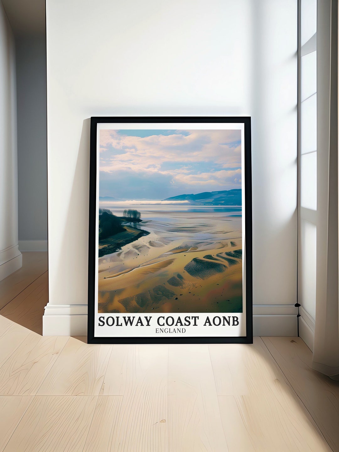 Solway Coast AONB Art Prints - the Solway Firth Travel Posters ...