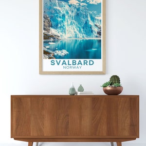 Svalbard Art Collection- Nordenskiöld Glacier Decor for Every Occasion ...