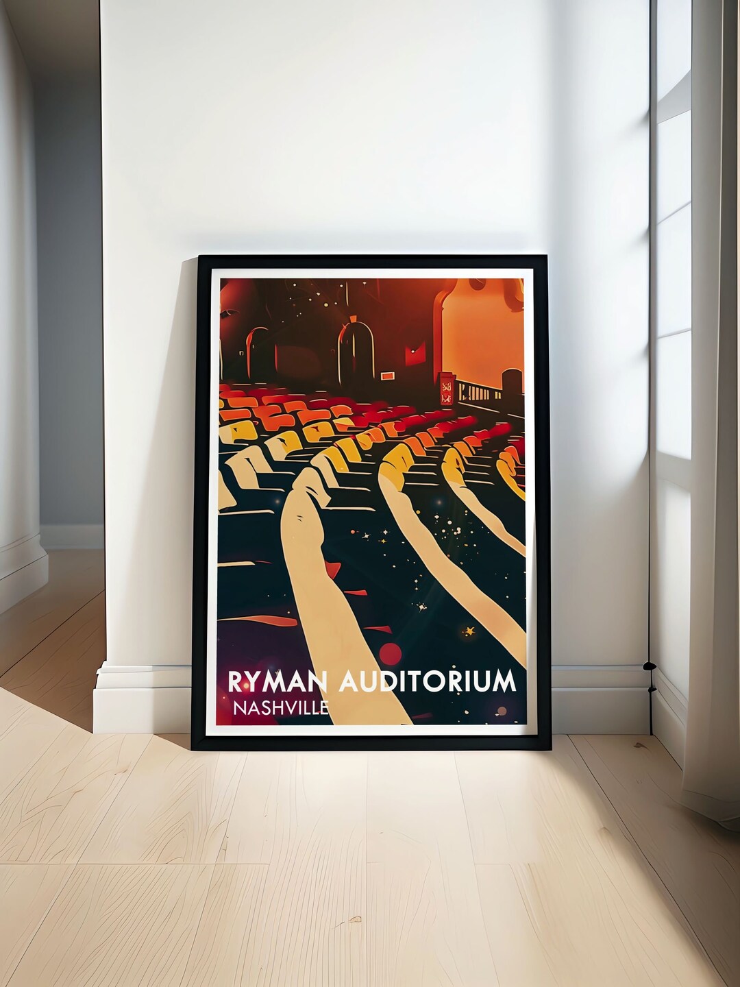 Ryman Auditorium Poster - Stage and Auditorium Decor - Stage and ...
