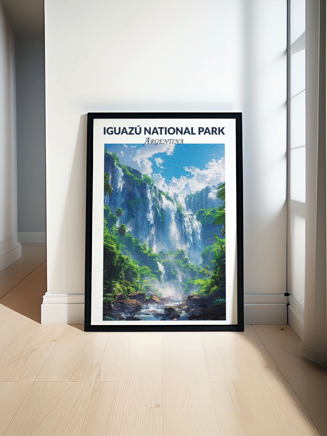Iguazu Falls Brazil Travel Prints - Iguazu National Park Art Prints ...